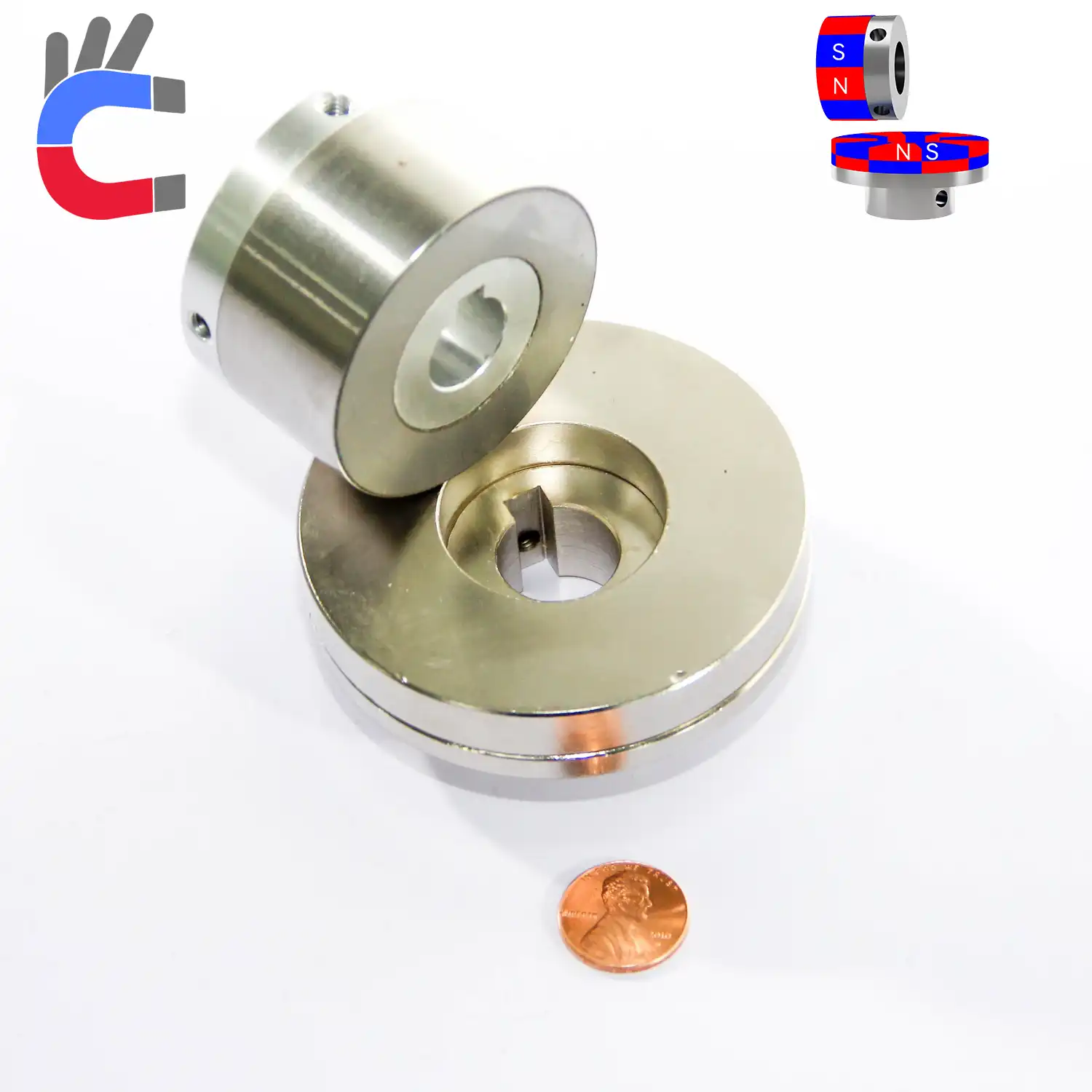 Magnetic Bevel Coupling, Rotary Power Transmission | CCmagnetics