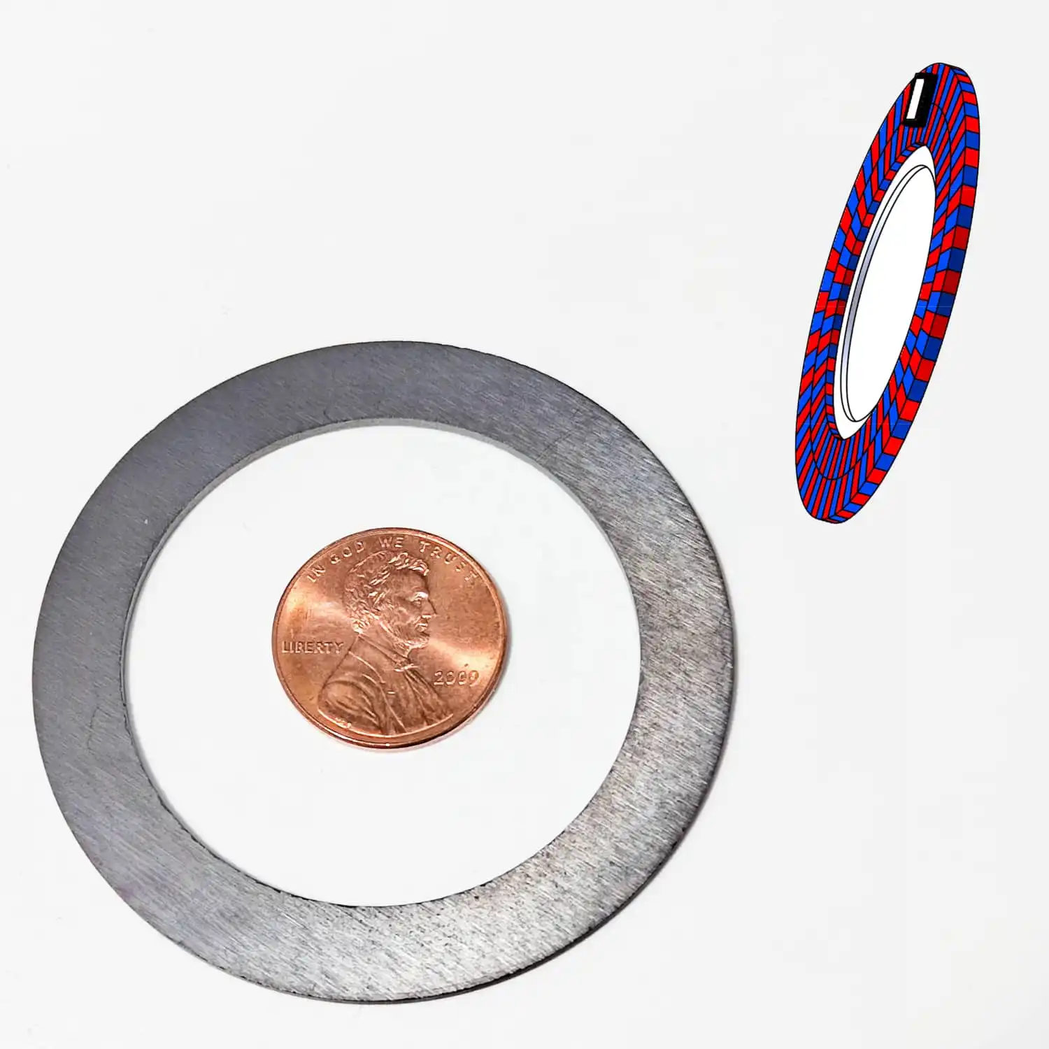 Multi Track Magnetic Ring, MU36S_35-32N | CCmagnetics