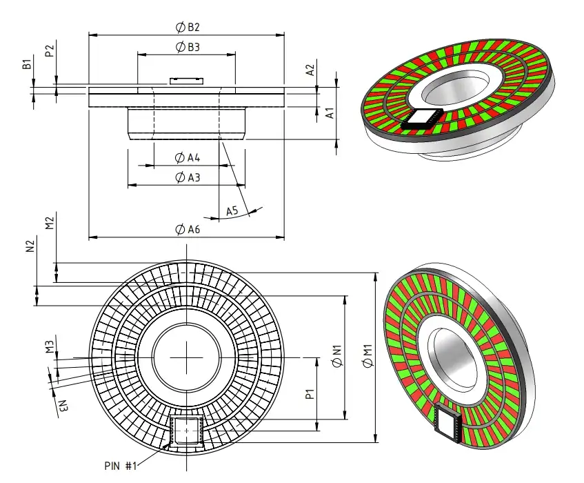 Axial Multipole Magnet Rings, MU2S_30-32N, O.D30mm/ 1.18in | CCmagnetics