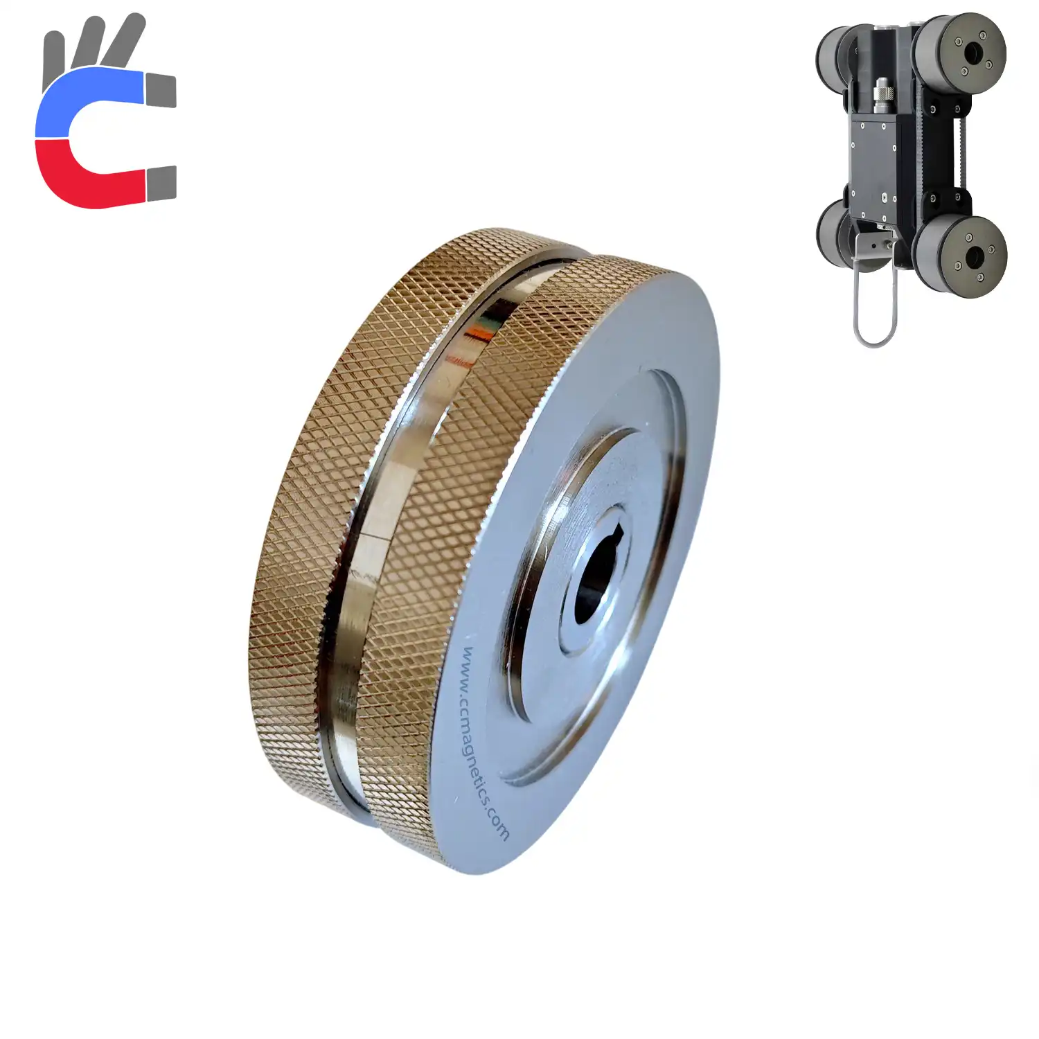 Magnetic Wheels for Wall-Climbing Robots | CCmagnetics